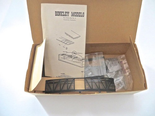 HO Binkley Craftsman Models #114 Old Time Truss Rod SOO Line Stock Car ...