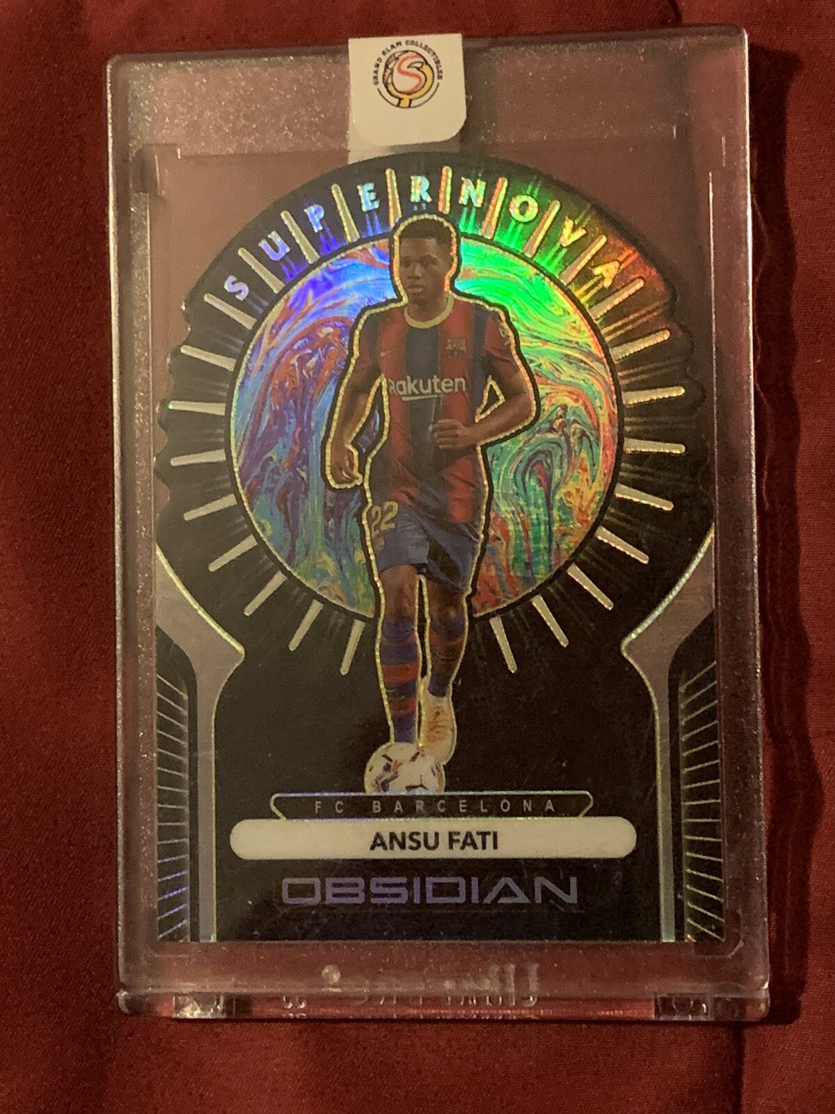 Ansu Fati 2020 Obsidian #1 Supernova - Contra /9 Price Guide - Sports ...