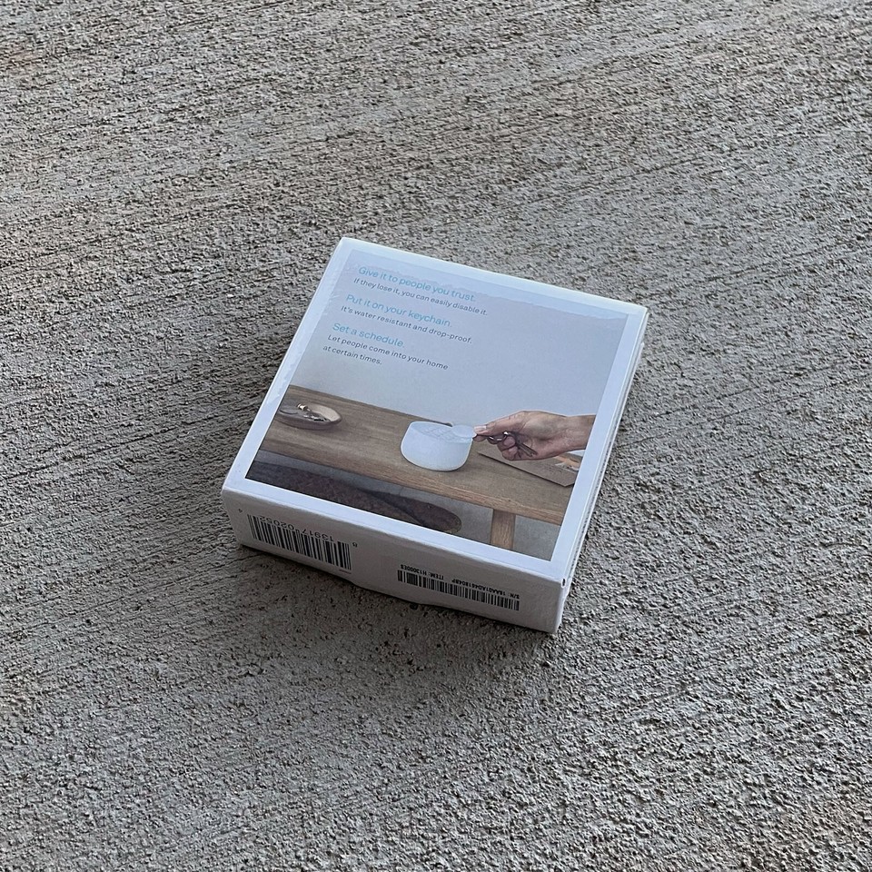 Google Nest Secure Tag (Key Fob) New Unopened White/Blue | eBay