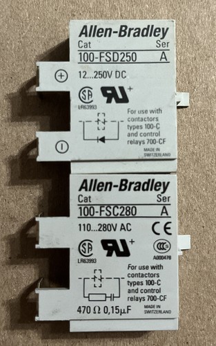 ALLEN BRADLEY 100-FSC280 Ser A & 100-FSD250 Ser A | eBay