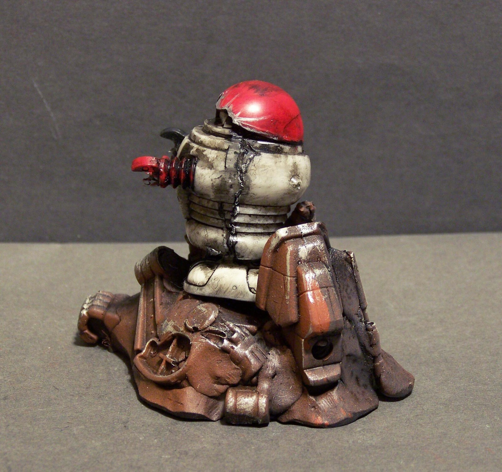 Custom Rascal Robot, Pocket Bot "THE ZOMBOT" ZOMBIE MINI STATUE F1 | eBay