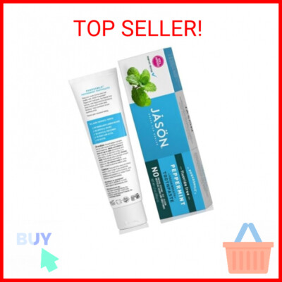 Jason Powersmile Whitening Fluoride-Free Toothpaste, Powerful ...