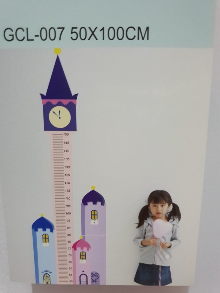 Height Chart with over 40 Stickers , Growth Charts wall stickers UK ...