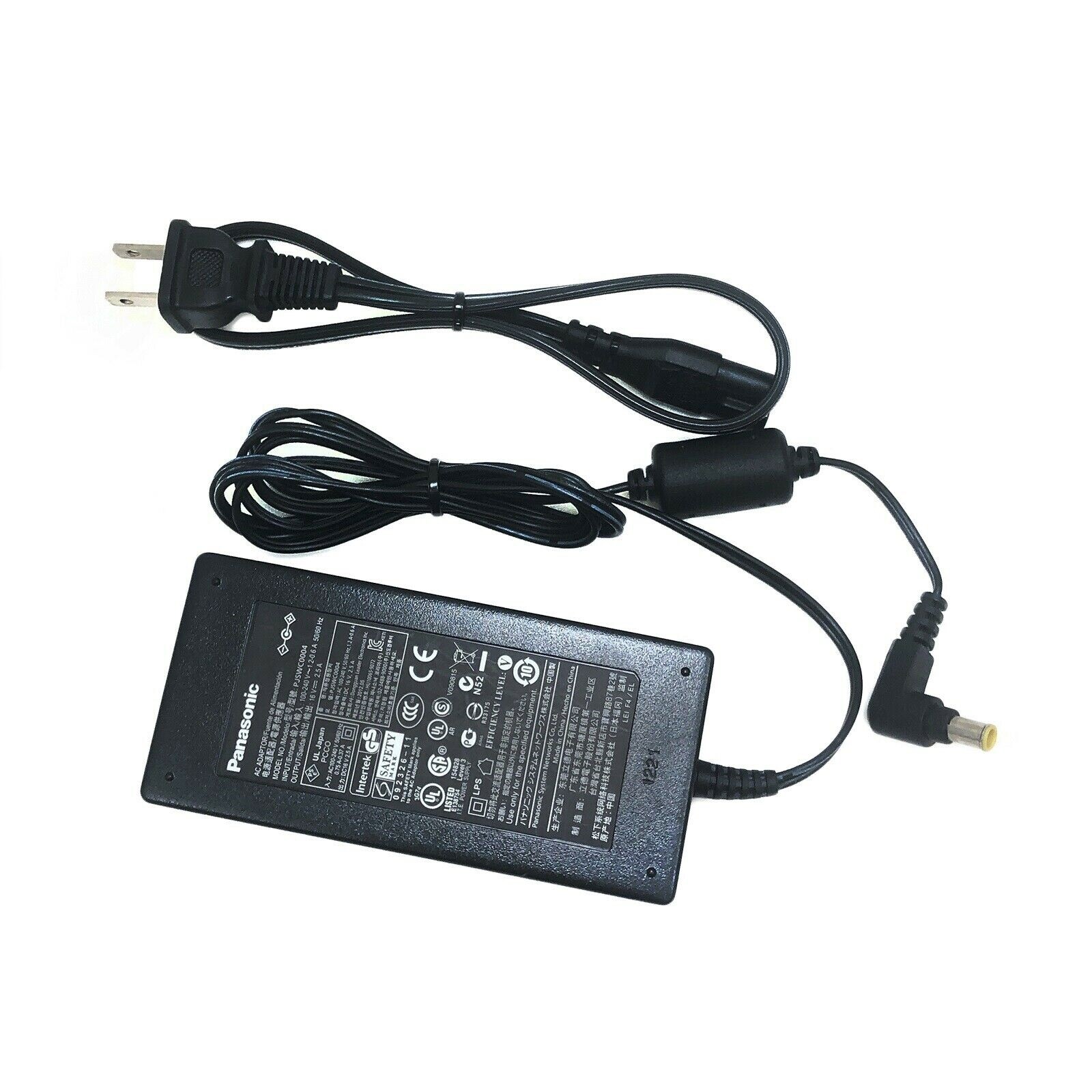 Genuine Panasonic AC/DC Adapter for Scanner KV-S1026C-3N KV-S1065C KV ...