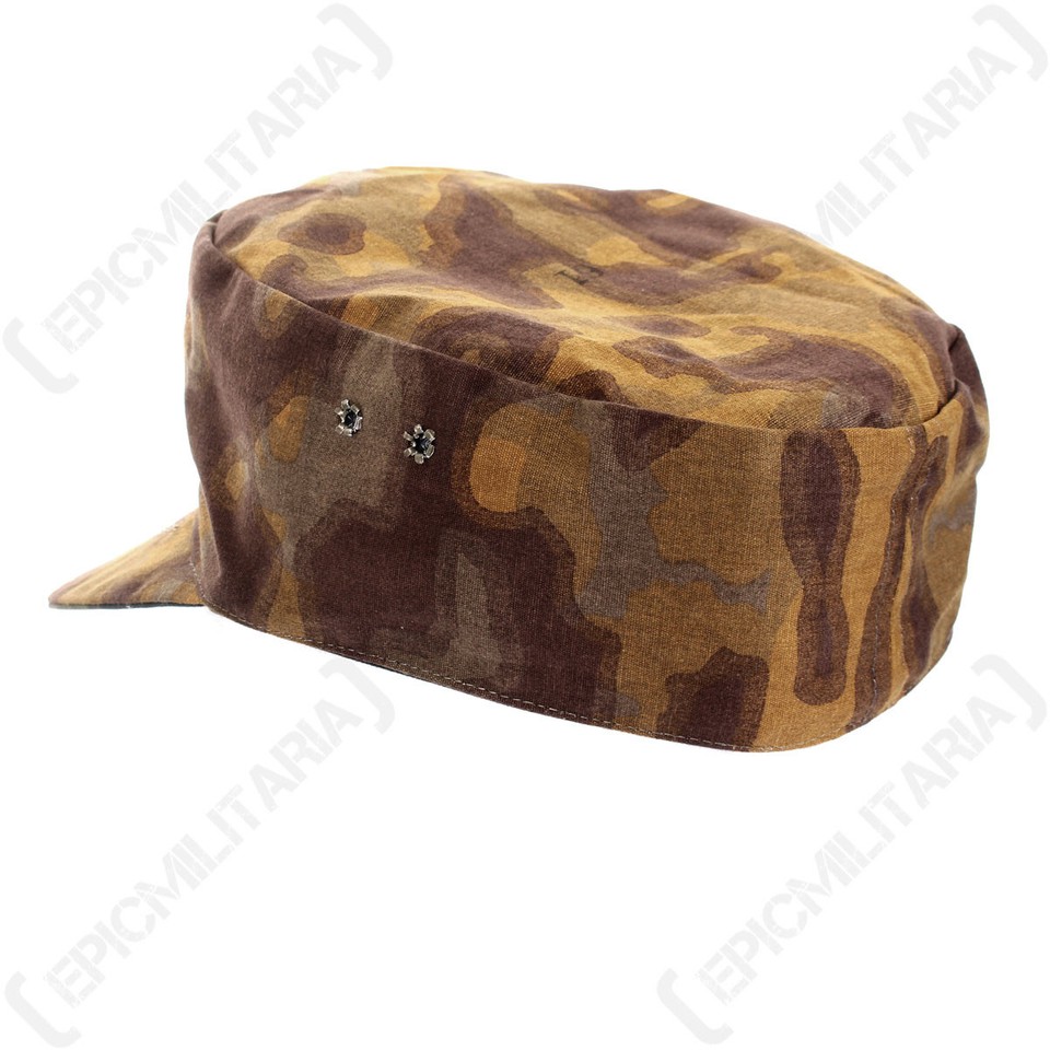 M42 Blurred Edge Field Cap - WW2 Repro German Sun Hat Army Soldier ...