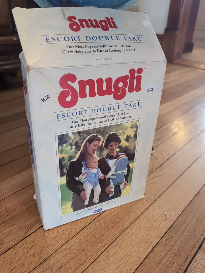 Vintage 1994 Snugli Baby Carrier Escort Double Take, W Box | eBay