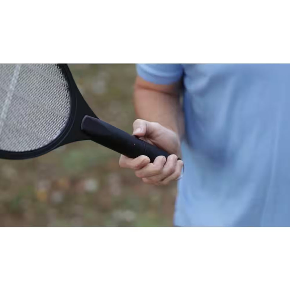 NEW Bug Zapper Battery Electric Hand Held Racket Fly Swatter Ant | eBay