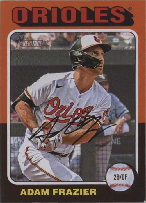 2024 Topps Heritage - Short Print Adam Frazier #71 for sale online | eBay