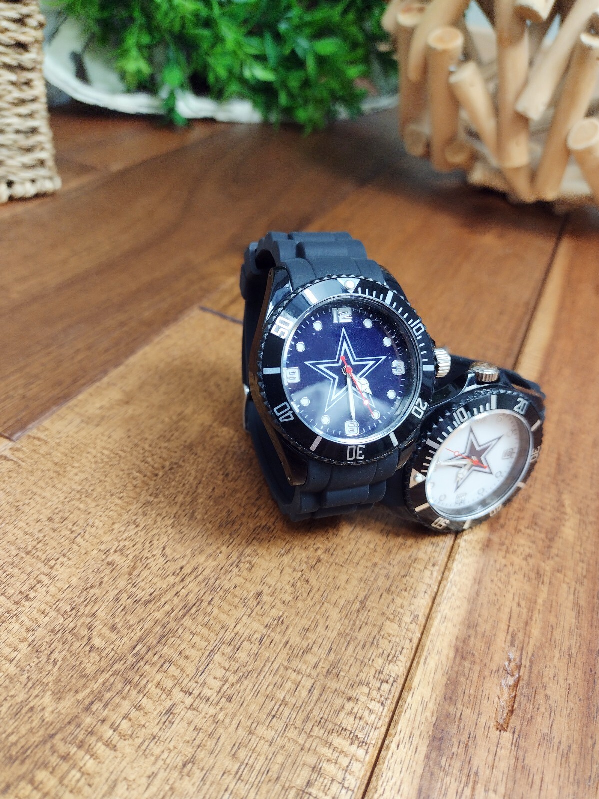 Dallas Cowboys Men's Black watch - Cowboys Watch for Men - NFL Spirit ...