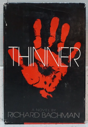 Thinner Richard Bachman Stephen King 1984 Book Club Edition Hardcover ...