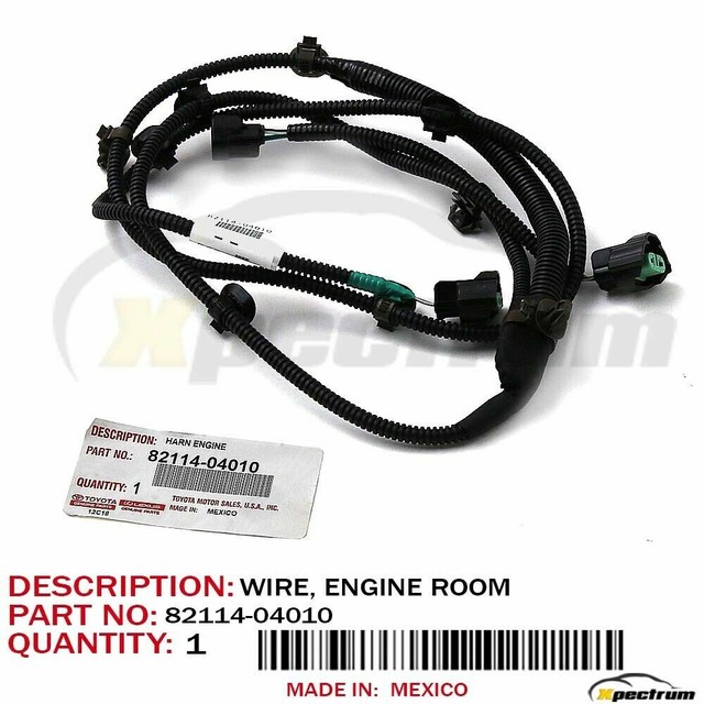 2019 - 2016 Toyota Tacoma Fog Lamp Wire Harness Genuine OEM Factory ...