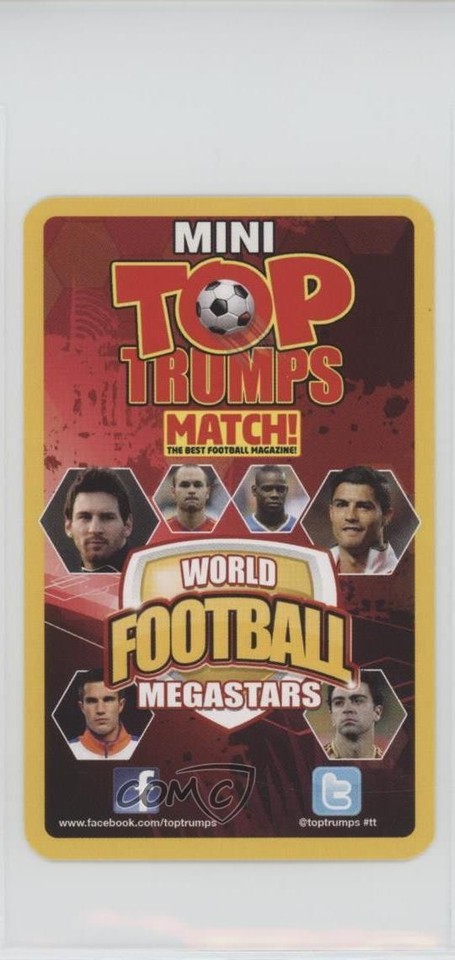 2013-14 Mini Top Trumps Match! World Football Megastars Mario Balotelli ...