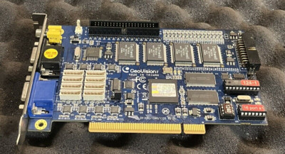 GeoVision GV-1240 16 Channel PCI DVR CCTV 240FPS V2.01 Capture Card GV ...