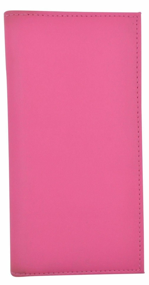 Basic Checkbook Cover Hot Pink NEW | eBay