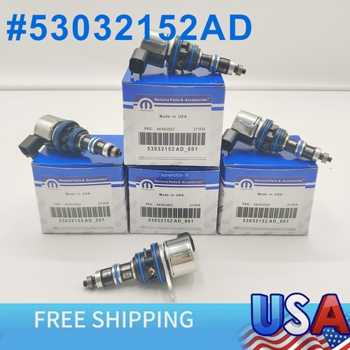 4PCS GENUINE 53032152AD Chrysler 2005-2009 Multi Displacement Solenoid ...