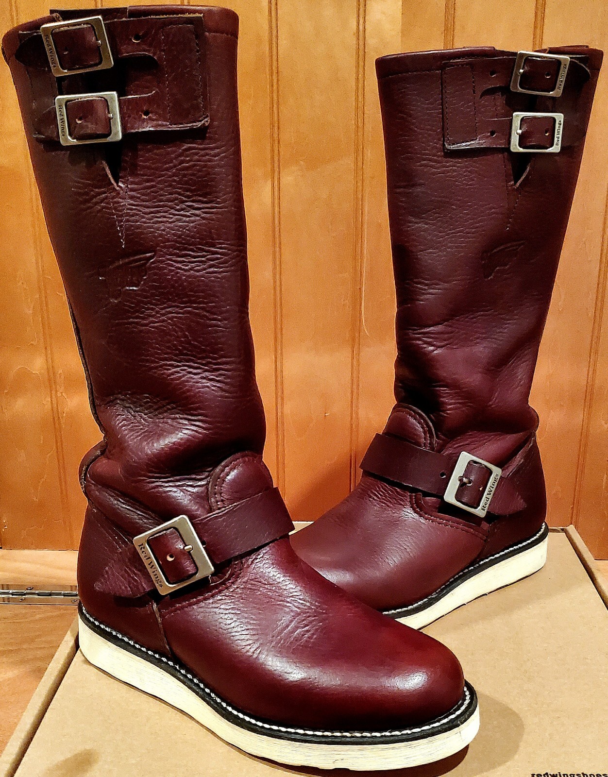 Red Wing 2987 Engineer Boots Size 6B (Soft Toe) (USA) | eBay