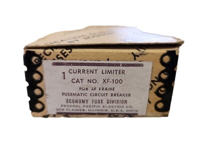 ECONOLIM XF-100 CURRENT LIMITER FUSE FOR XF FRAME NEW | eBay