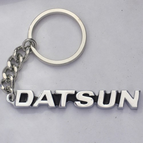 DATSUN Keychain Key Chain Chrome, New to suit 510 521 620 240 260 1600 ...