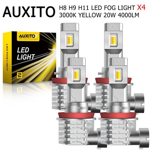 Switchback White Yellow H8 H11 LED Fog Light Bulbs Daytime Running ...