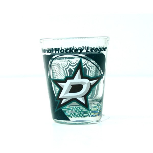 Dallas Stars Shot Glasses 2oz HD Clear Party Glass NHL Official Merch ...