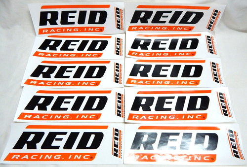 REID RACING INC NHRA Contingency Decal Stickers (LARGE LOT OF 10) | eBay