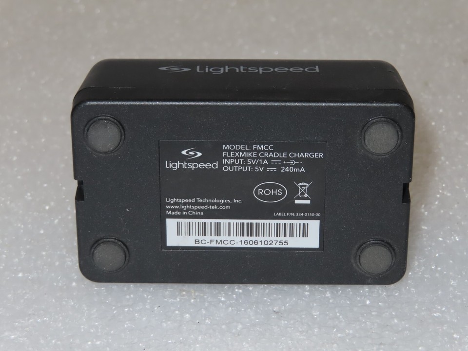LightSpeed FlexMike Charging Station FMCC ** NO Power Adapter | eBay