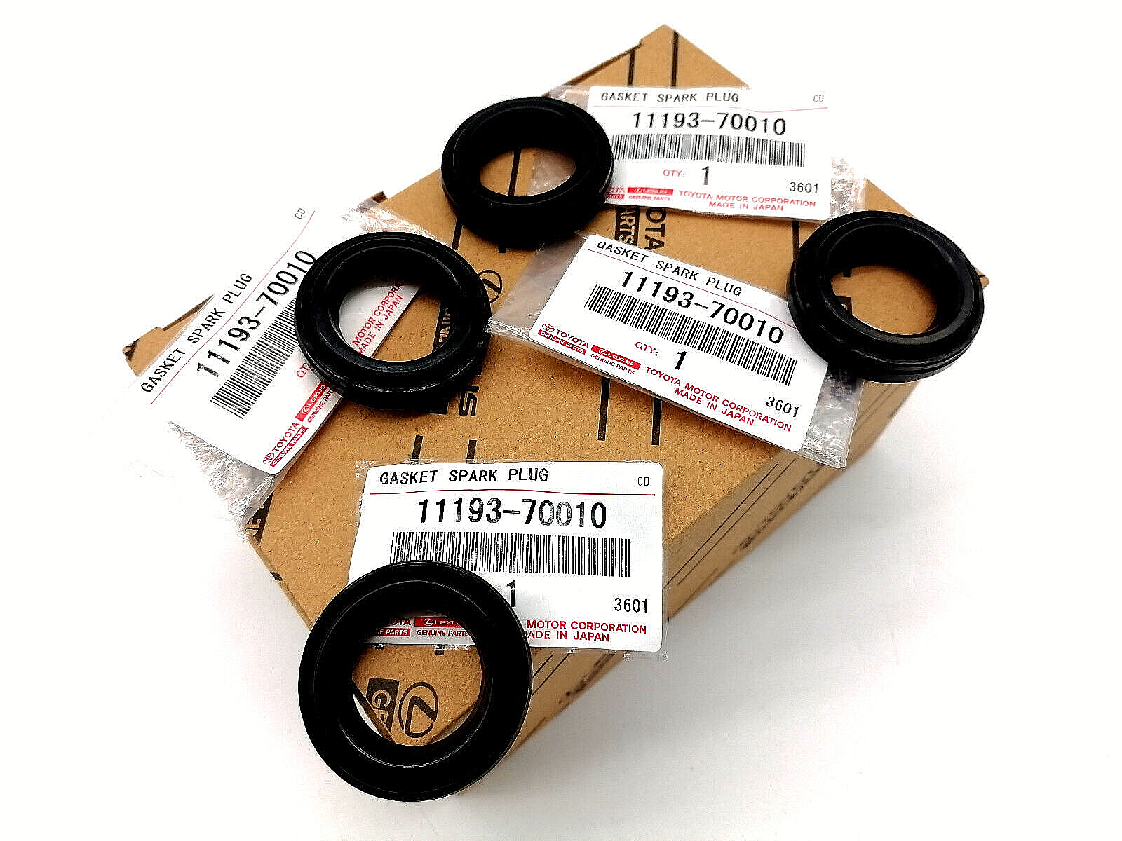 1119370010 4*PCS GENUINE TOYOTA HIGHLANDER 4RUNNER LEXUS ES300 SPARK ...