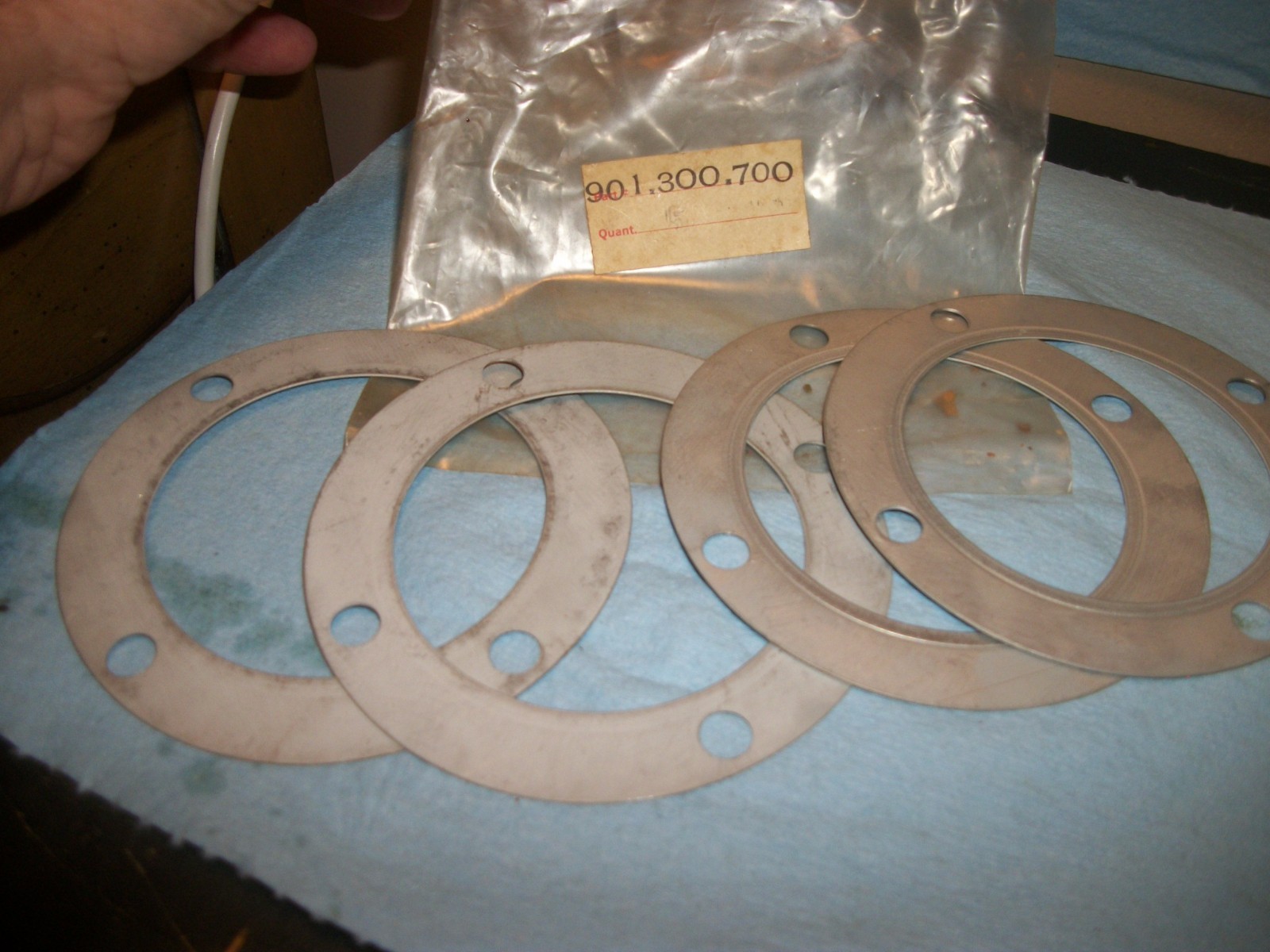 Nos Vintage Snowmobile Hirth Engine 53R4 Head Gasket 901.300.700 for ...