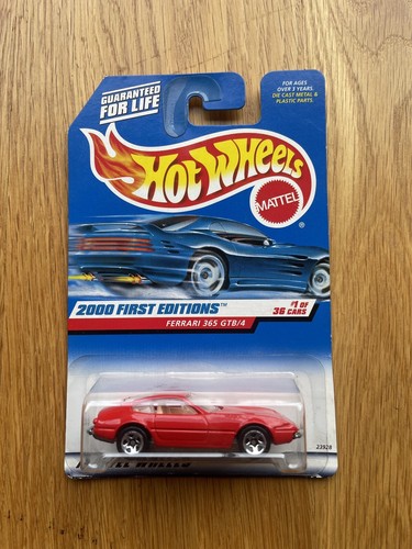 Hot Wheels 2000 First Editions Ferrari 365 GTB/4 #1 of 36 cars | eBay