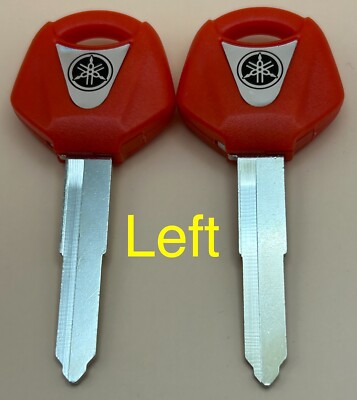 2 Key Blanks Yamaha SR500 TT-R TT-R50 TT-R90 TT-R125 TW TW200 V-Max V ...