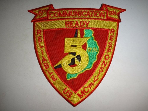 Usmc 5th Communications Bataillon 3rd Marine Division Vietnam War ...
