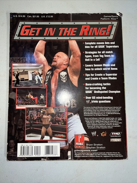 WWE Raw 2 : Prima's Official Strategy Guide by Bryan Stratton and Prima ...