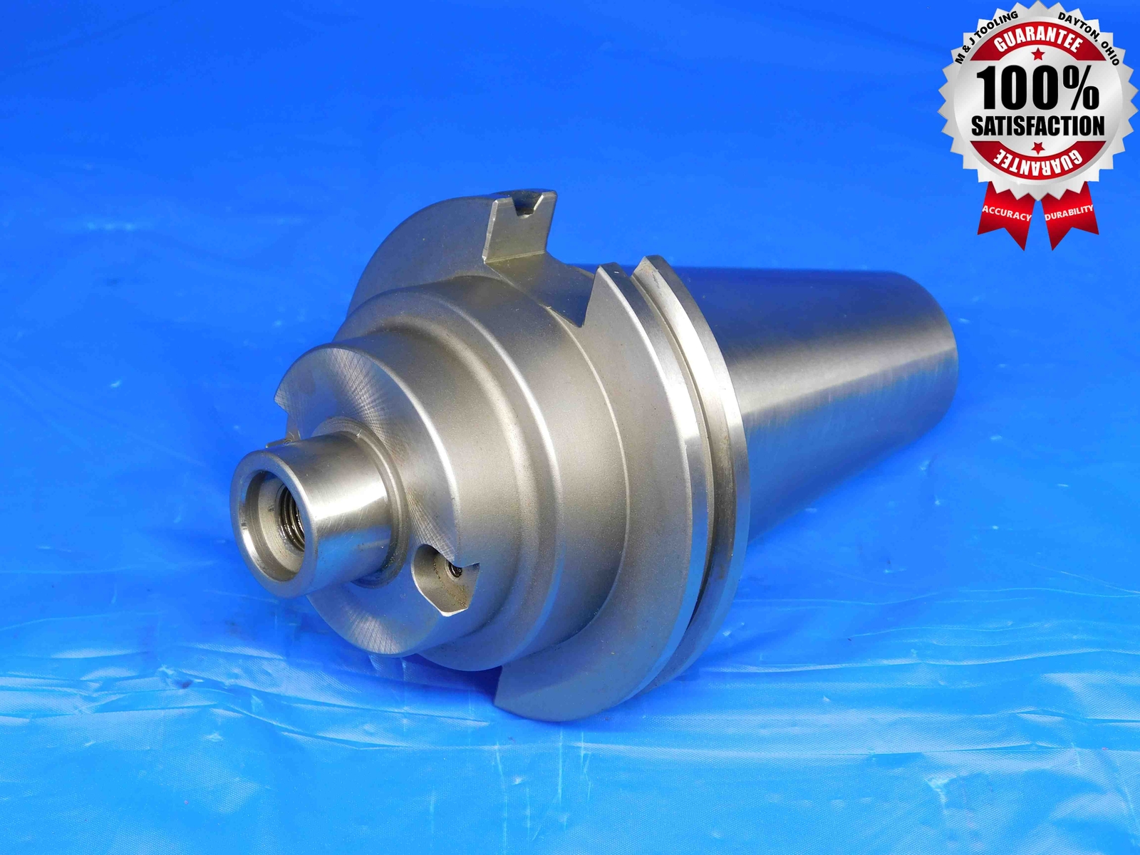 NEW CAT50 MG 1" PILOT O.D. 3/8 KEY FACE MILL TOOL HOLDER C50-SM1"-2.00 ...