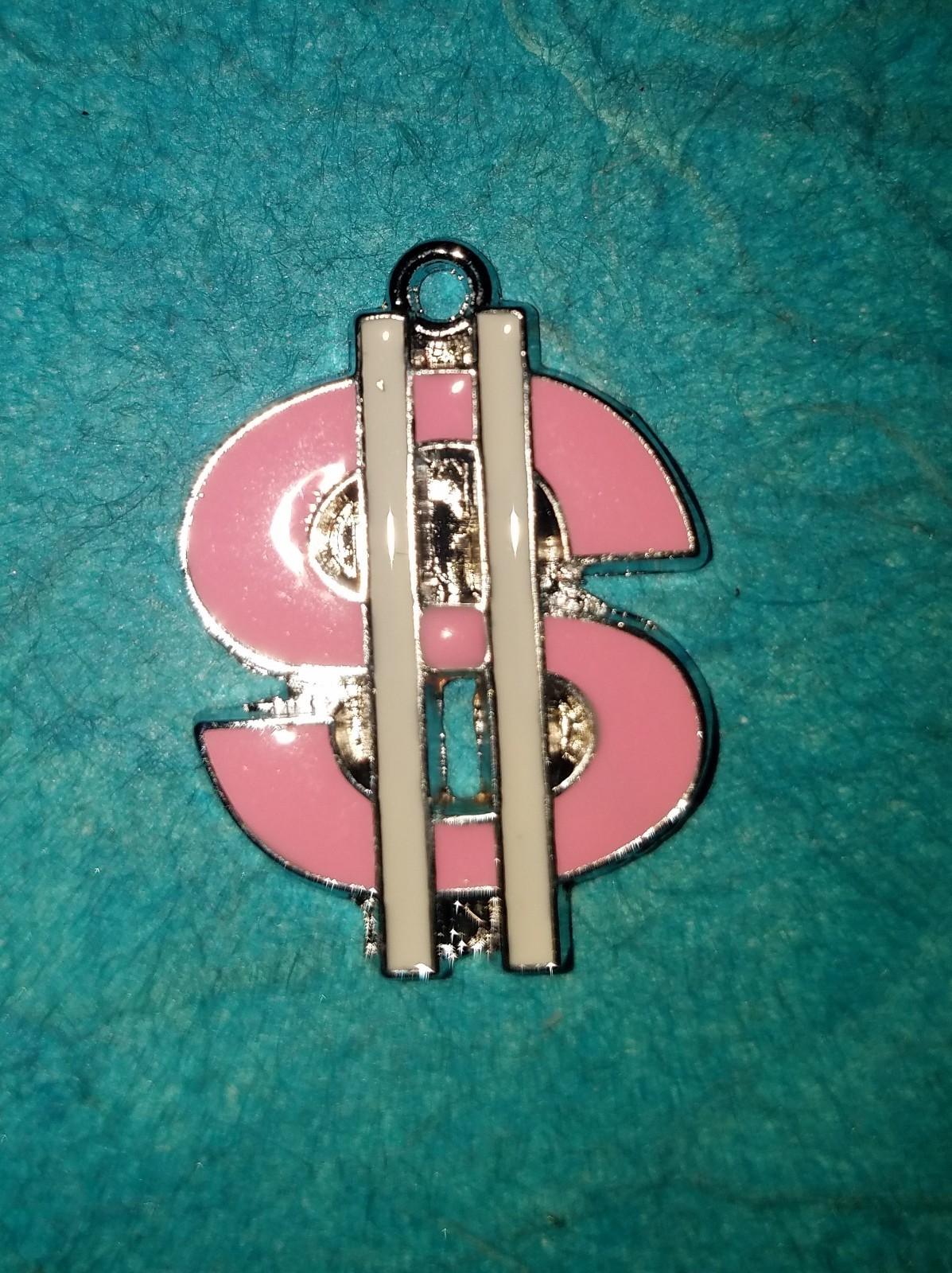 Pendant Dollar Sign Charm Finance Banking Charm Money DIVA Gold Digger ...