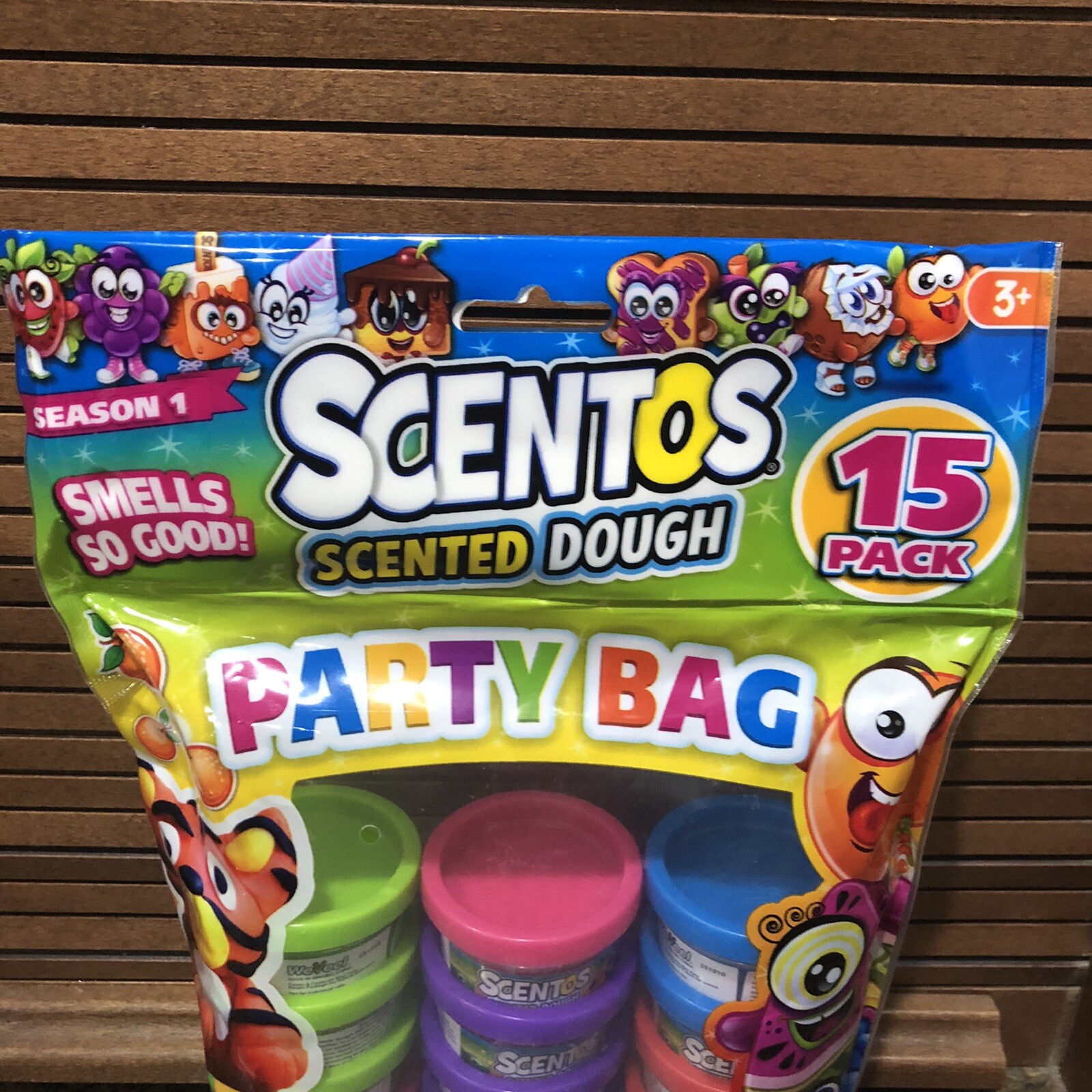 Scentos Scented Dough Party Pack 15 SM Tubs W/Stickers Smells So Good ...