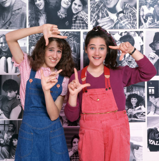 Sarah Jessica Parker, Amy Linker on Square Pegs 1982 TV OLD PHOTO 3 ...