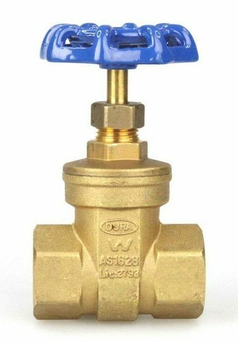 Dura EAGLE TESTED GATE VALVE Female & Female, Water Hand Wheel-15mm ...