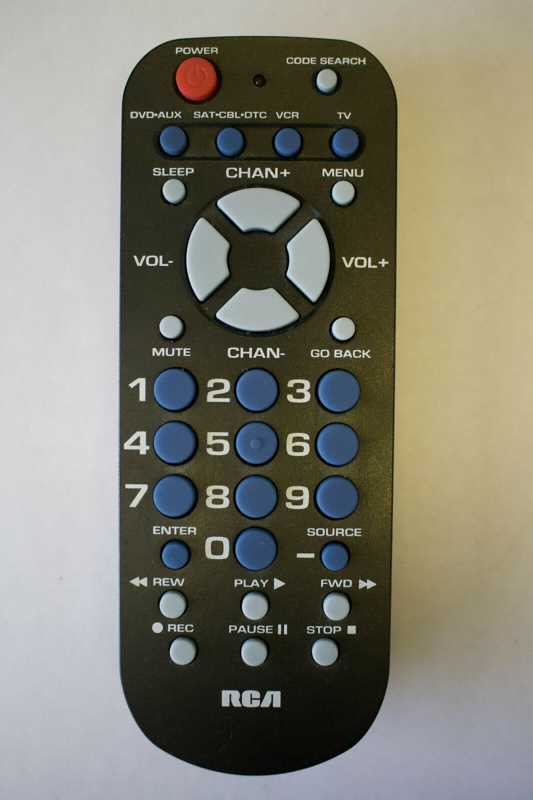 RCA Remote Control RCR804BFDR 4-Device Universal 2028-15 3T12CX | eBay