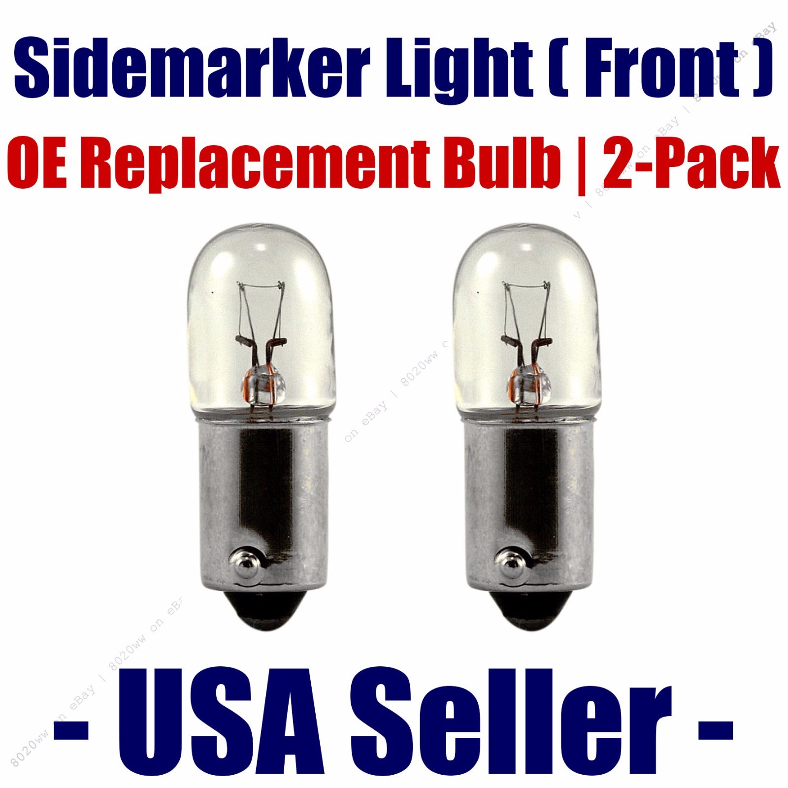 Sidemarker (Front) Light Bulb 2pk - Fits Listed Plymouth Vehicles ...