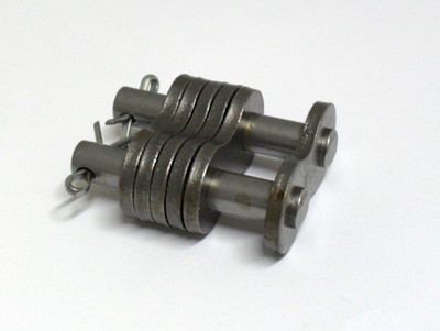 INDUSTRIAL LEAF LIFTING FORKLIFT ROLLER CHAIN CONNECTING LINK ANSI ...