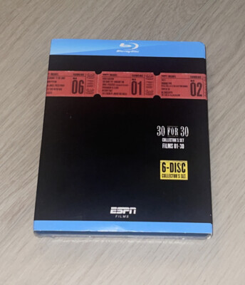 ESPN 30 for 30: Collector's Set Films 01-30 (2011, 6-disc Blu-ray set ...
