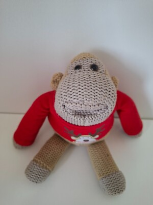 PG Tips Monkey~Soft Toy~Knitted Beany~Christmas Edition~Rare Extra ...