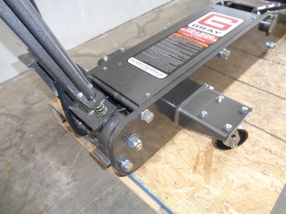 Gray 10 Ton Air/Mechanical Service Jack FSJ-200 Floor Jack Heavy Duty ...