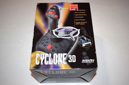 Cyclone 3D Flight Stick Controller InterAct SV244 for PC Win DOS ...