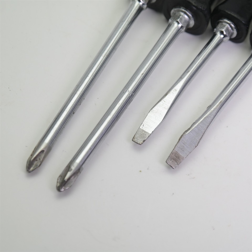 (4) vintage Snap-on Screwdrivers Philips / flat head USA | eBay