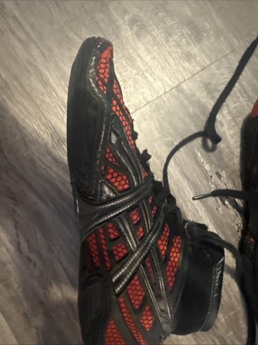 Asics Dan Gable Ultimate 2 Wrestling Shoes J900Y Red /Black Very Rare ...