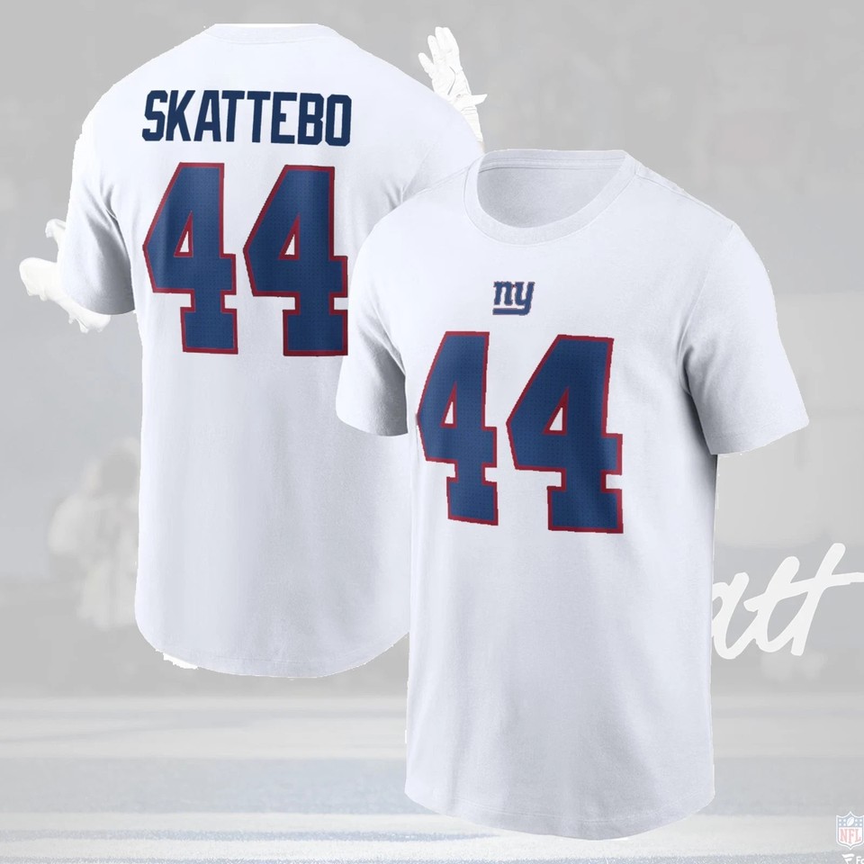 FASTSHIP! Cam Skattebo #44 New York Giants 2025 Player Name & Number ...