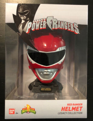 Mighty Morphin Power Rangers Legacy Red Ranger Helmet Mini 2018 1:4 ...