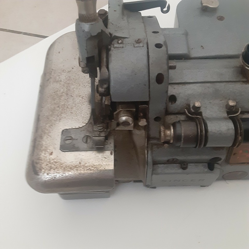 Vtg Industrial Sewing Machine Singer 460 k73 Great Britain for parts ...