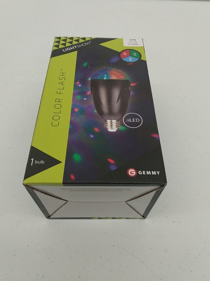 Gemmy Light Show Color Flash Standard E26 Size Bulb | eBay